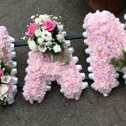 Nan Funeral Tribute/ Pink & White